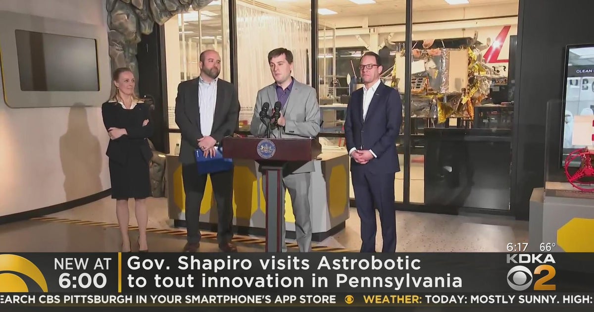 Gov. Shapiro visits Astrobotic to tout innovation in Pennsylvania - CBS ...