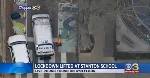 Edwin M. Stanton School on lockdown after live round was found on gym ...