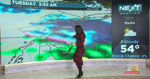NEXT Weather: Monday night rain/snow mix - CBS Philadelphia