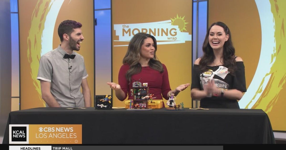 Morning Wrap: Lego Masters Nick Della Mora and Stacey Roy - CBS Los Angeles