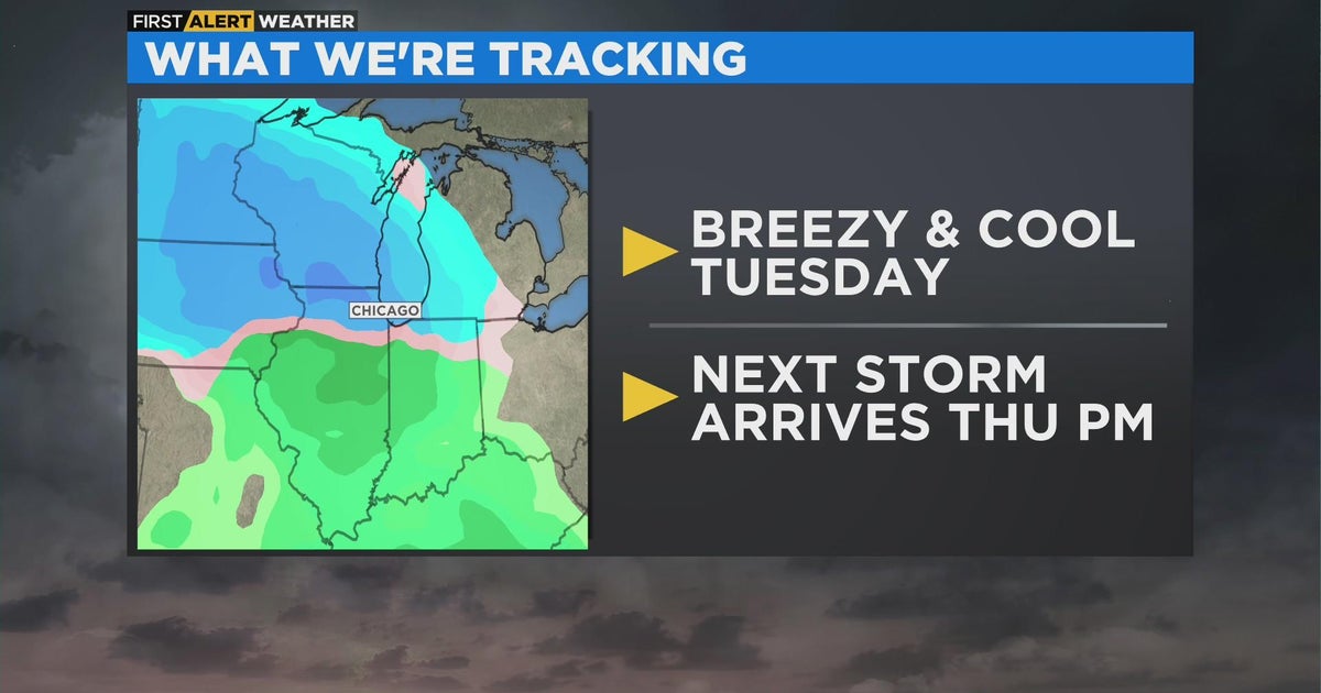 Chicago First Alert Weather: Next storm arrives Thursday - CBS Chicago
