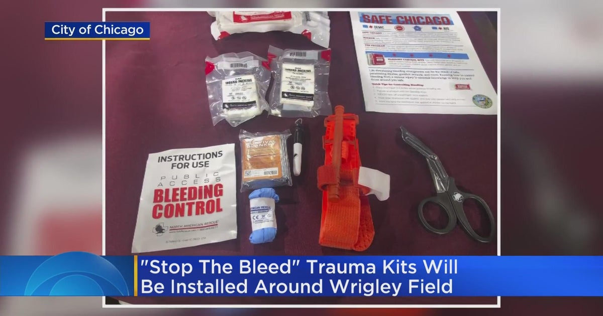 'Stop The Bleed' trauma kits will be installed around Wrigley Field ...