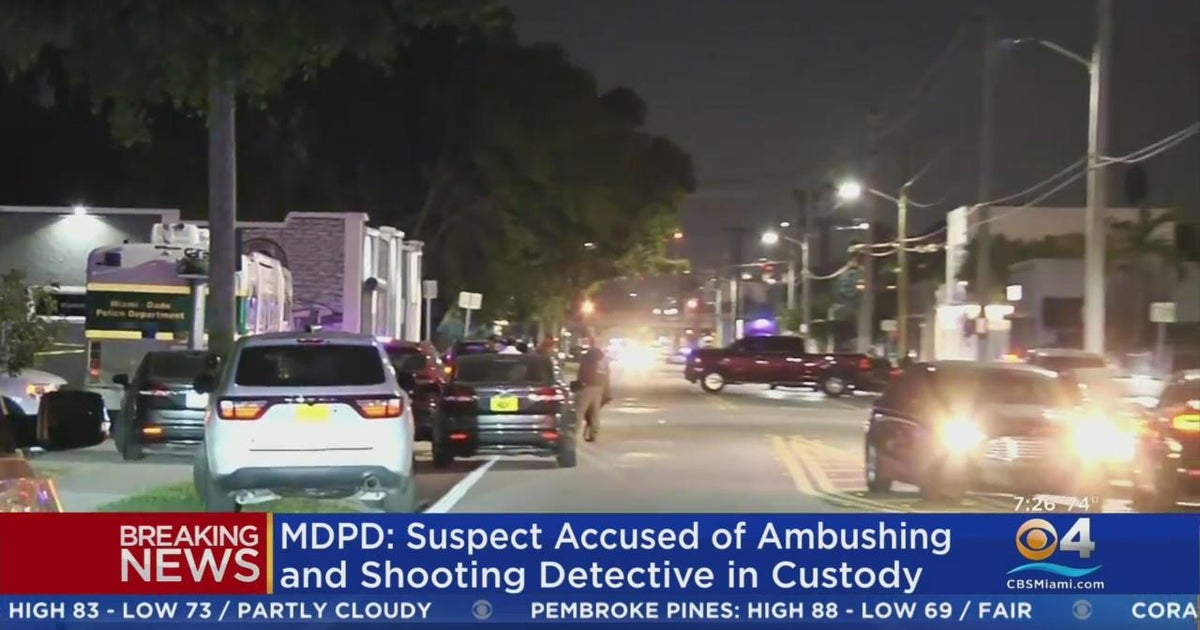 Person accused of ambushing, shooting Miami-Dade police officer has ...