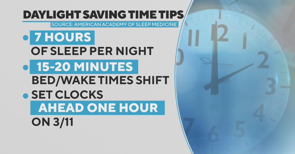 How to counteract the negative effects of daylight saving time - CBS ...