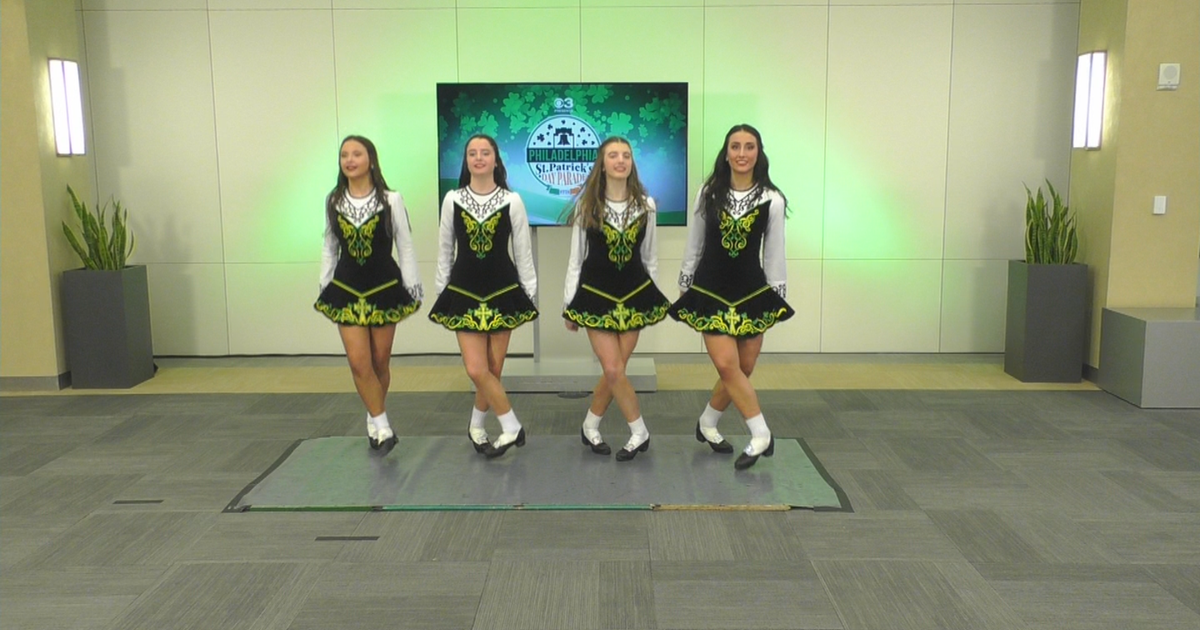 Irish Dance school students perform at CBS3 Studios - CBS Philadelphia