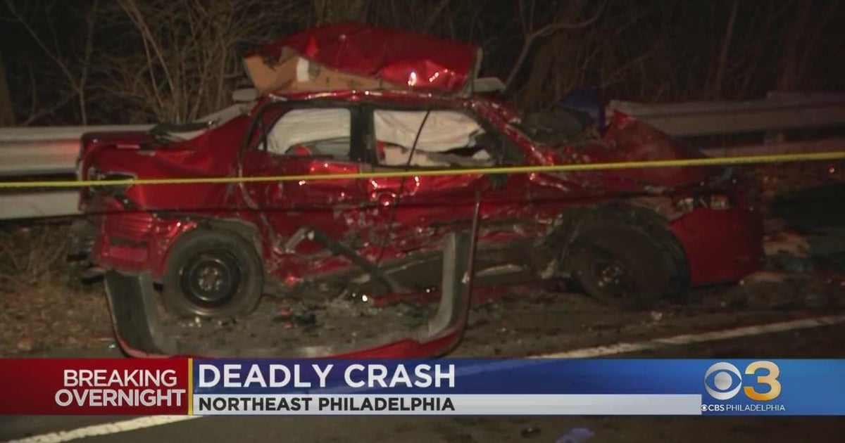 Driver killed in Northeast Philadelphia crash - CBS Philadelphia
