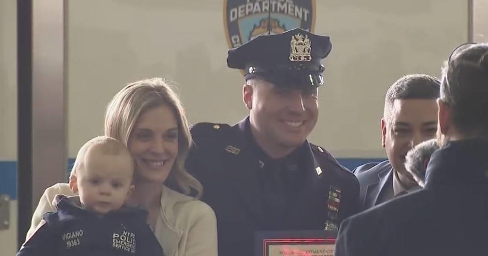 NYPD officer Joseph Vigiano, Jr. follows in footsteps of father who ...