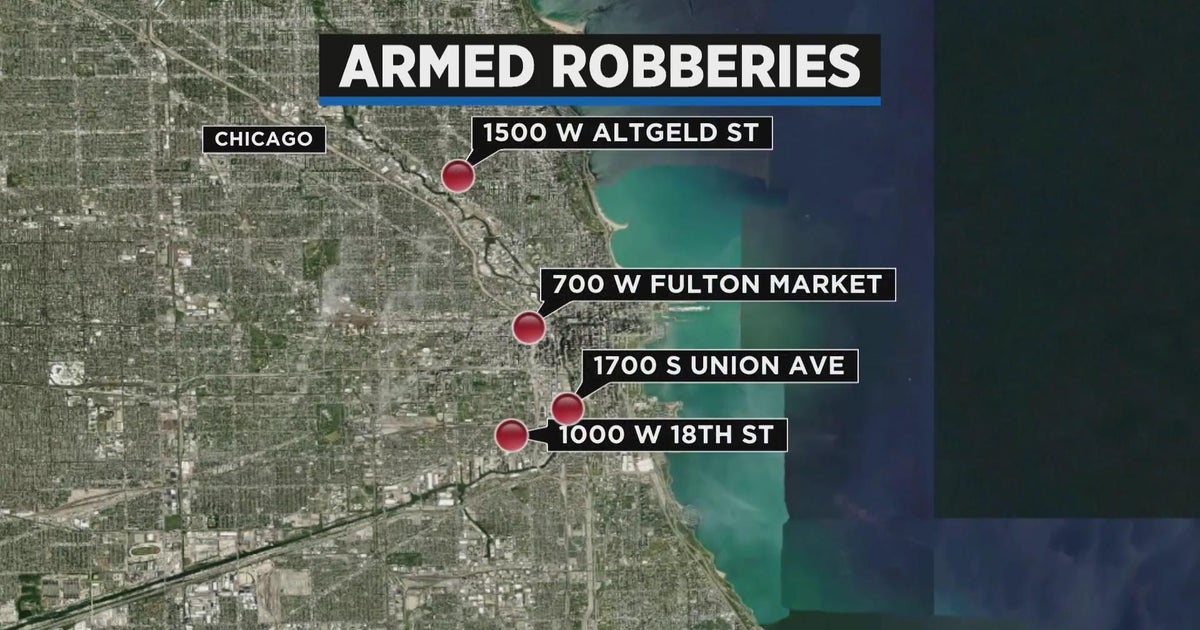 Victims robbed at gunpoint by group of men on North, West sides - CBS ...