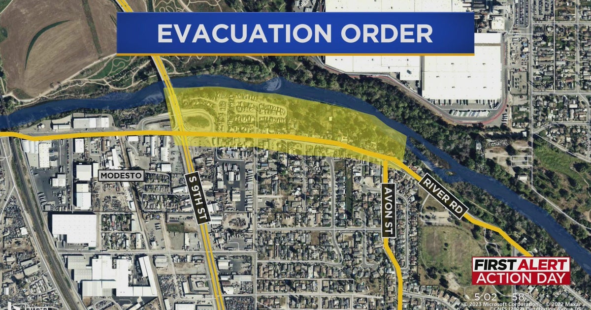 Mandatory evacuations ordered for area along Tuolumne River in Modesto ...