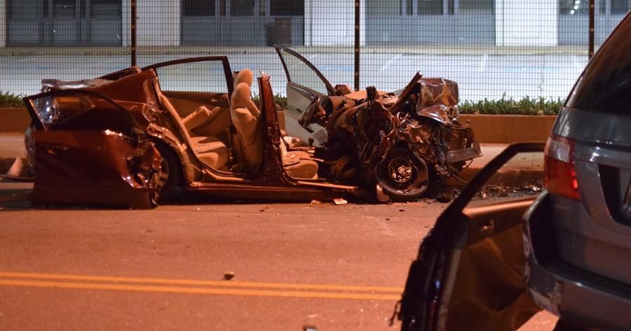 Female passenger killed in head-on crash in South Baltimore - CBS Baltimore