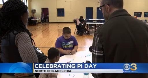 Pi Day celebrations held in Philadelphia region - CBS Philadelphia