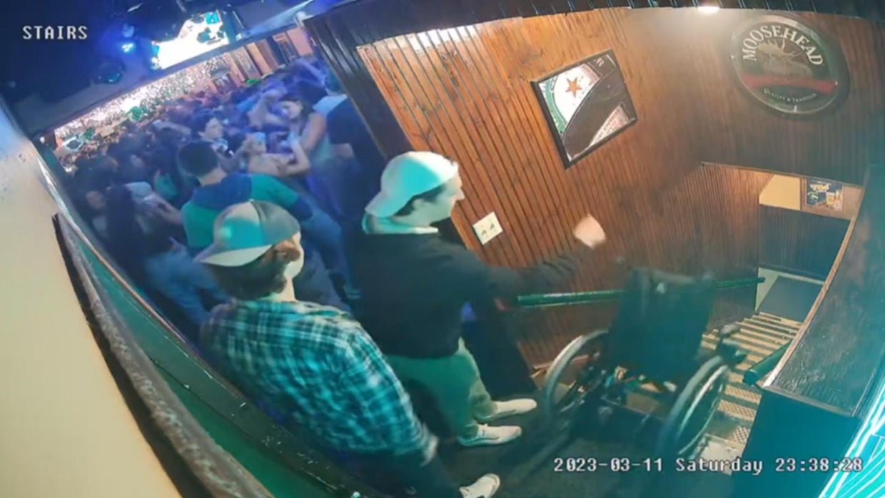 Carson Briere removed from Mercyhurst men's hockey team following wheelchair incident - CBS ...