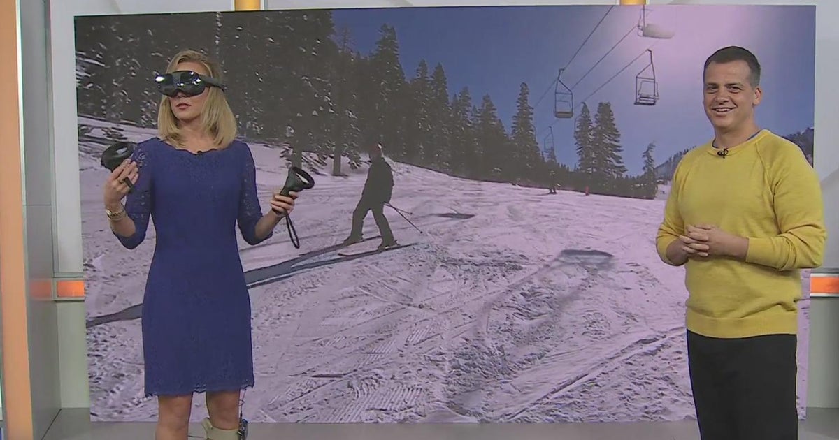 KPIX anchor Amanda Starrantino gives VR a try with story on adaptive ...