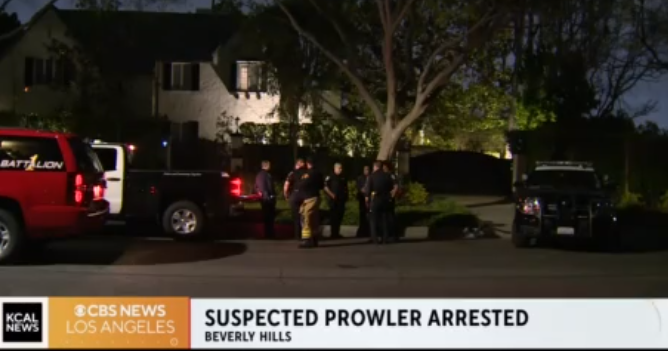 Beverly Hills prowler search: One person in custody - CBS Los Angeles