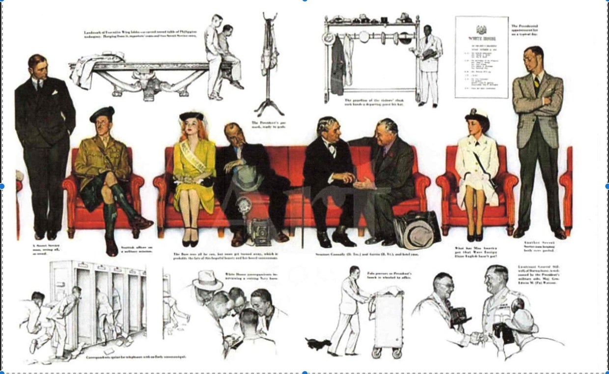Norman Rockwell artwork allegedly "hidden" in the White House for ...
