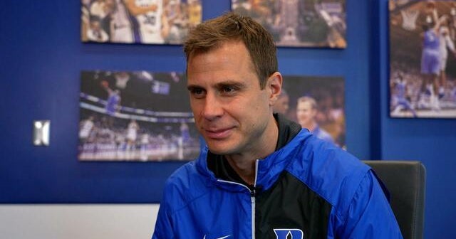 Duke's rookie coach, Jon Scheyer, is filling the shoes of his mentor ...