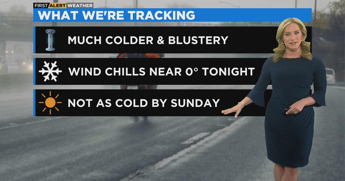 Chicago First Alert Weather: Cold and blustery day - CBS Chicago