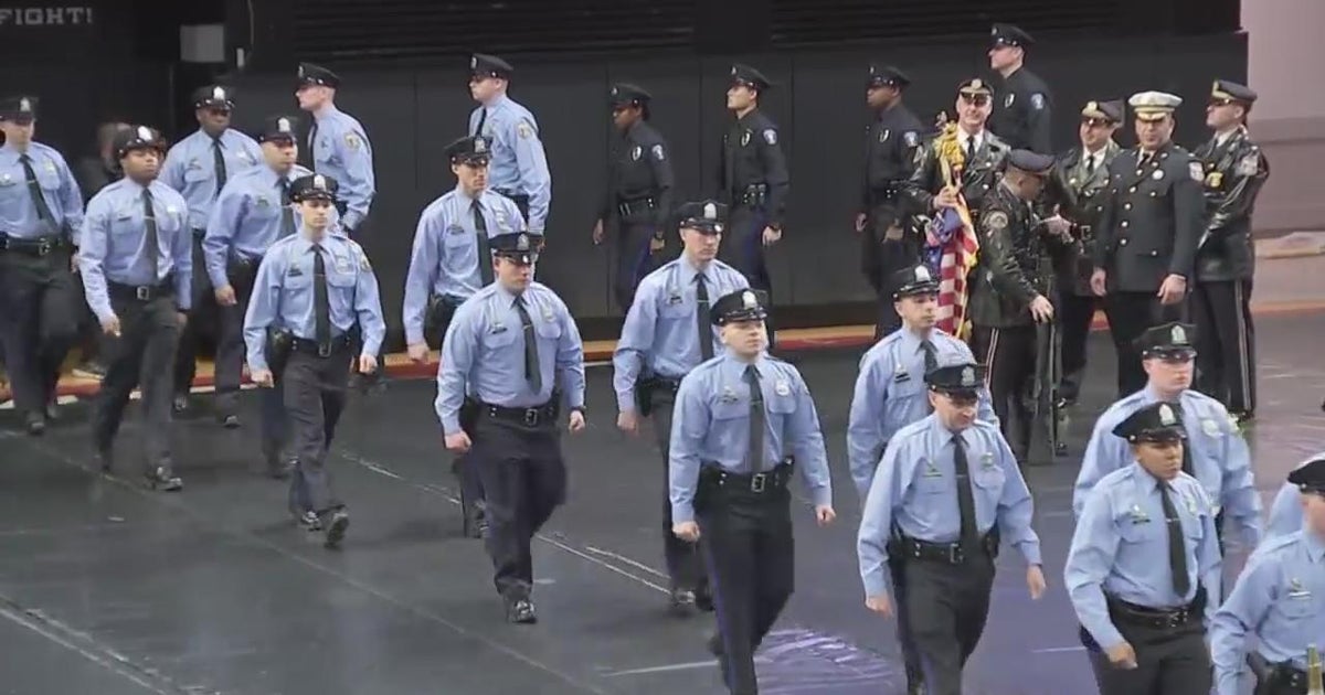 Eight Temple, 30 Philadelphia police officers sworn in - CBS Philadelphia