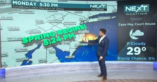 NEXT Weather: Spring Begins Mild - CBS Philadelphia
