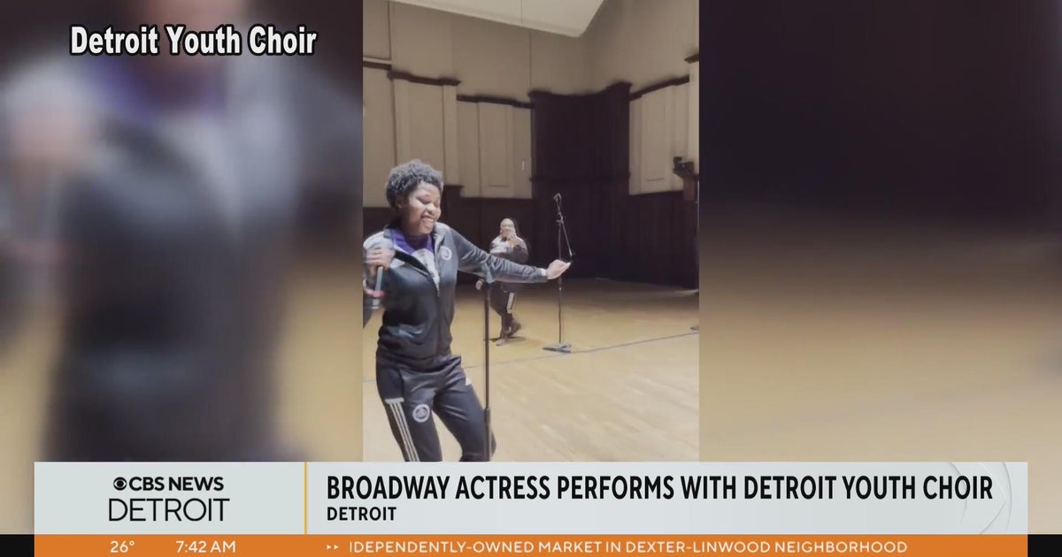 Tony award-winning actress, singer performs with Detroit Youth Choir ...