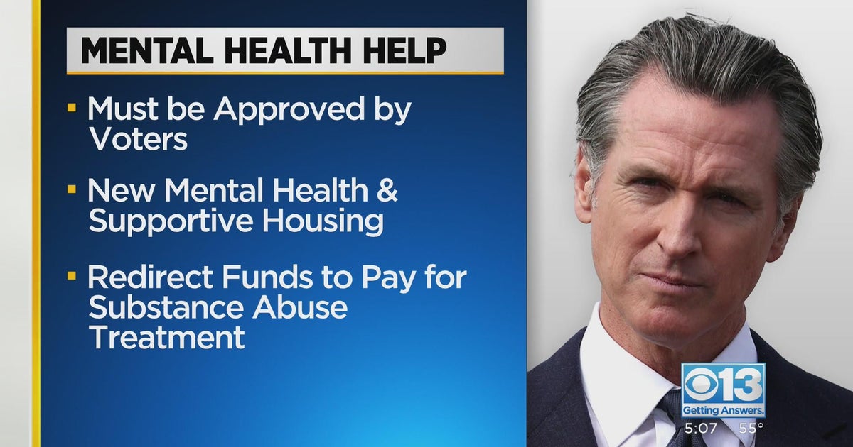 California to seek beds for mental health, drug addiction - CBS Sacramento