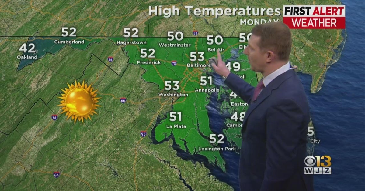 Meteorologist Steve Sosna has your Sunday night forecast - CBS Baltimore