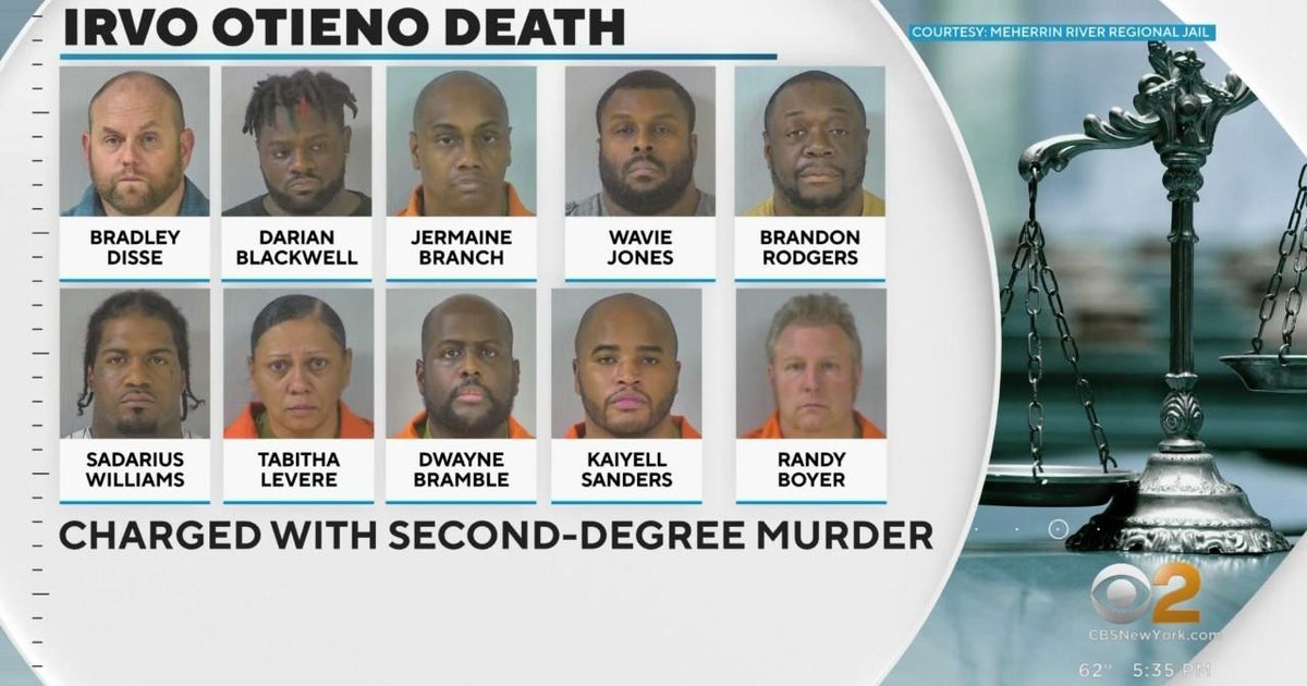 10 people charged in Irvo Otieno's death - CBS New York