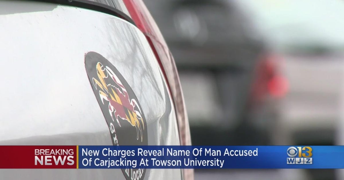 Parkville Man Charged For Armed Carjacking On Towsons Campus Cbs