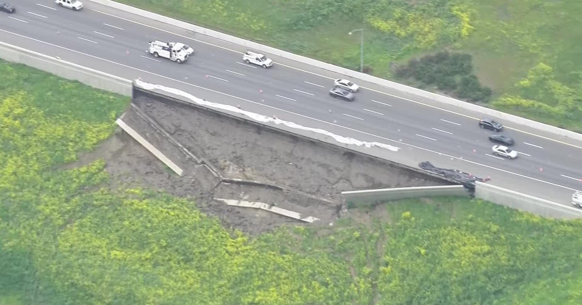 Raw video: Highway 580 traffic backup through Livermore due to roadway ...