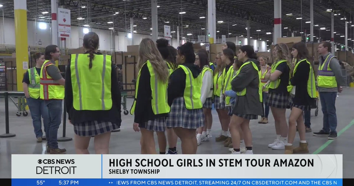 Amazon female facility leaders show high school girls world of STEM ...