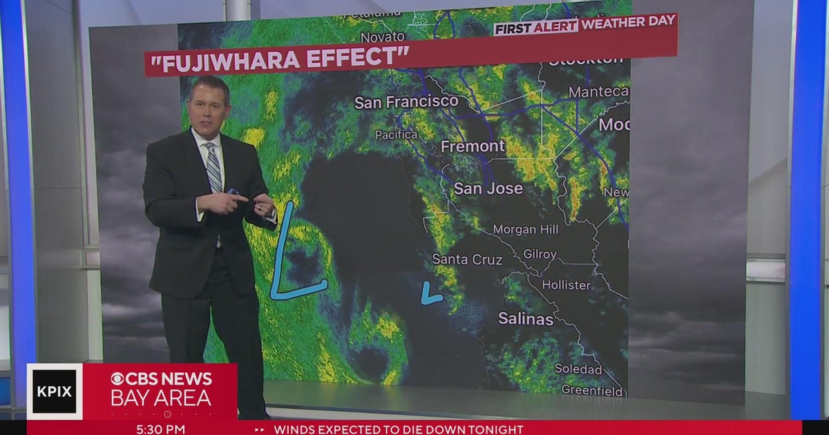 What is the Fujiwhara Effect and how did it impact Tuesday's storm ...