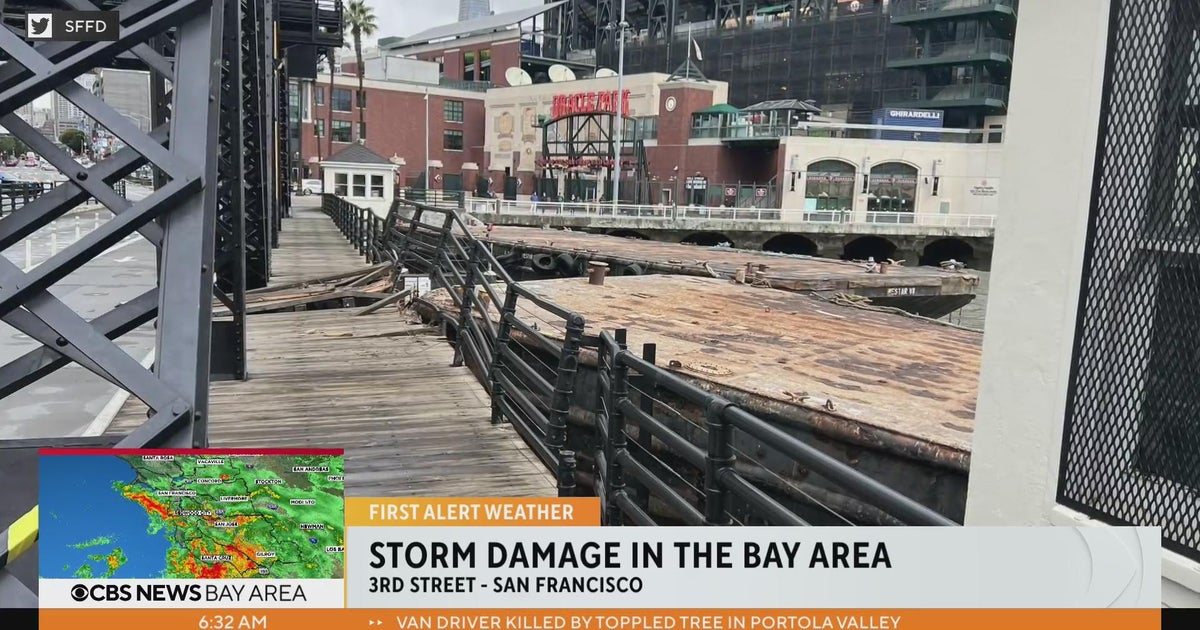 Bay Area awakens to wide spread storm damage - CBS San Francisco