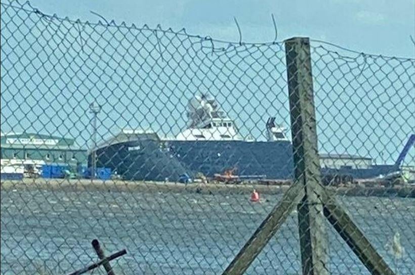 Ship in Scotland tips over in dry dock, injuring more than two dozen ...