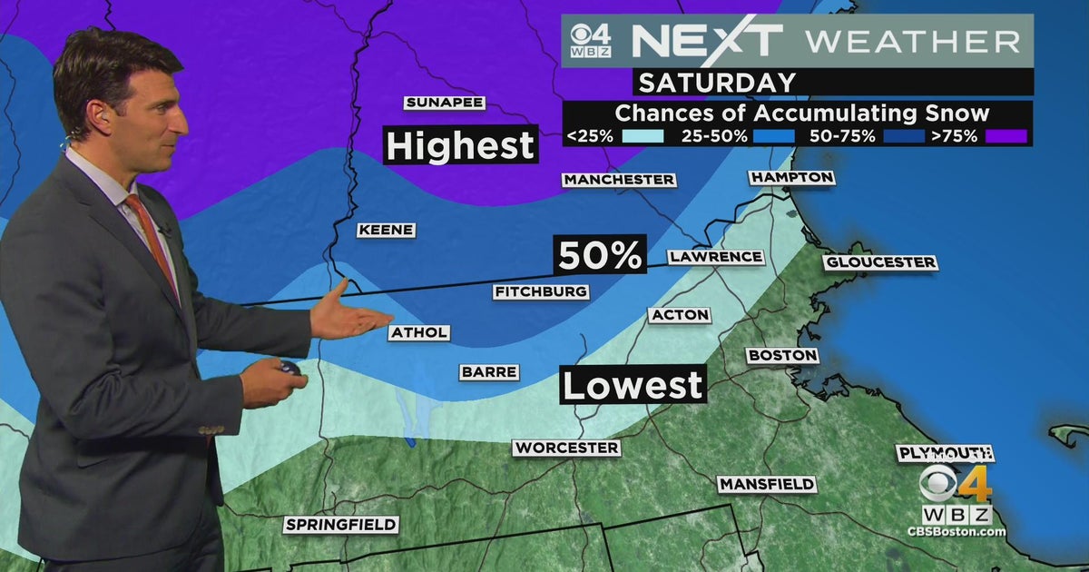 Next Weather: WBZ Forecast - CBS Boston
