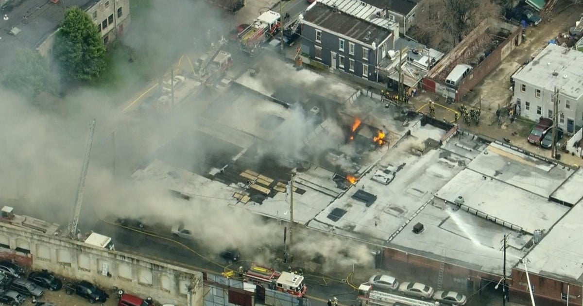 Cause of Kensington warehouse fire under investigation - CBS Philadelphia
