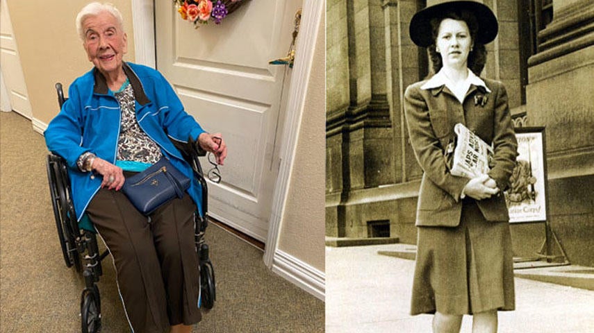 At 102 years old, Mildred Kitchens leans on faith, continues helping ...