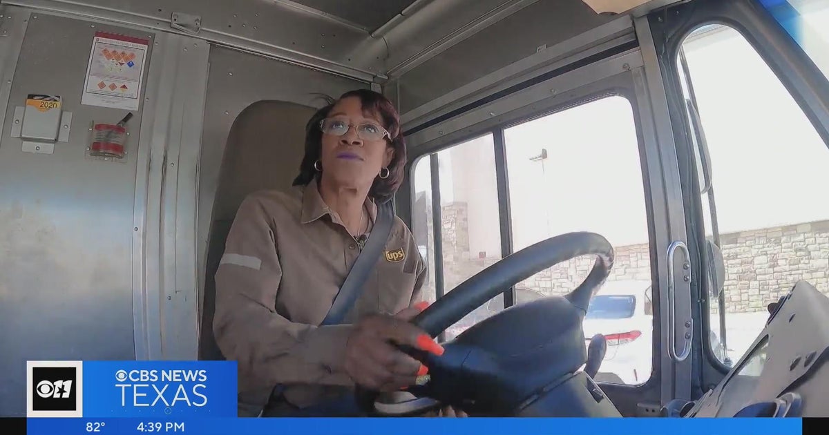 UPS' longest-tenured female driver in Dallas approaching 40 years of ...