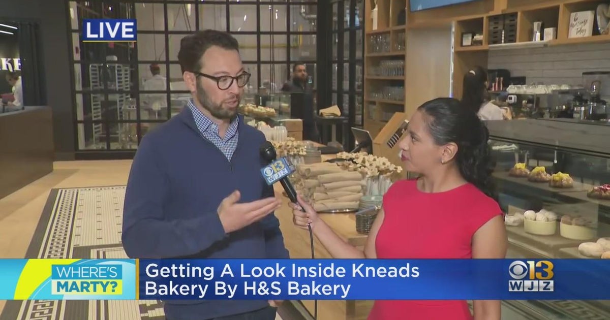 Where's Alexus? Checking out Kneads Bakery by H&S Bakery - CBS Baltimore