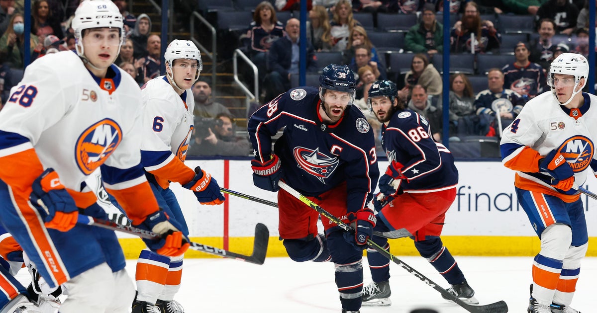 Jenner's OT goal lifts Blue Jackets over Islanders - CBS New York