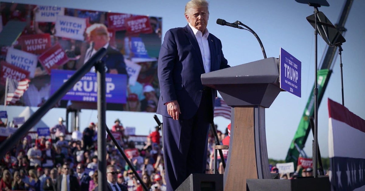 Donald Trump speaks about possible indictment, Ron DeSantis at 2024 ...