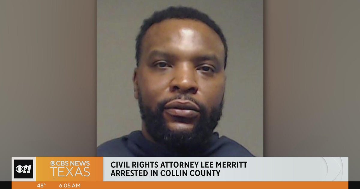 Civil rights attorney Lee Merritt arrested in Collin County - CBS Texas