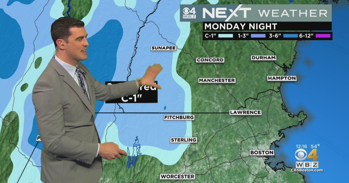 Next Weather: WBZ Midday Update For March 27 - CBS Boston
