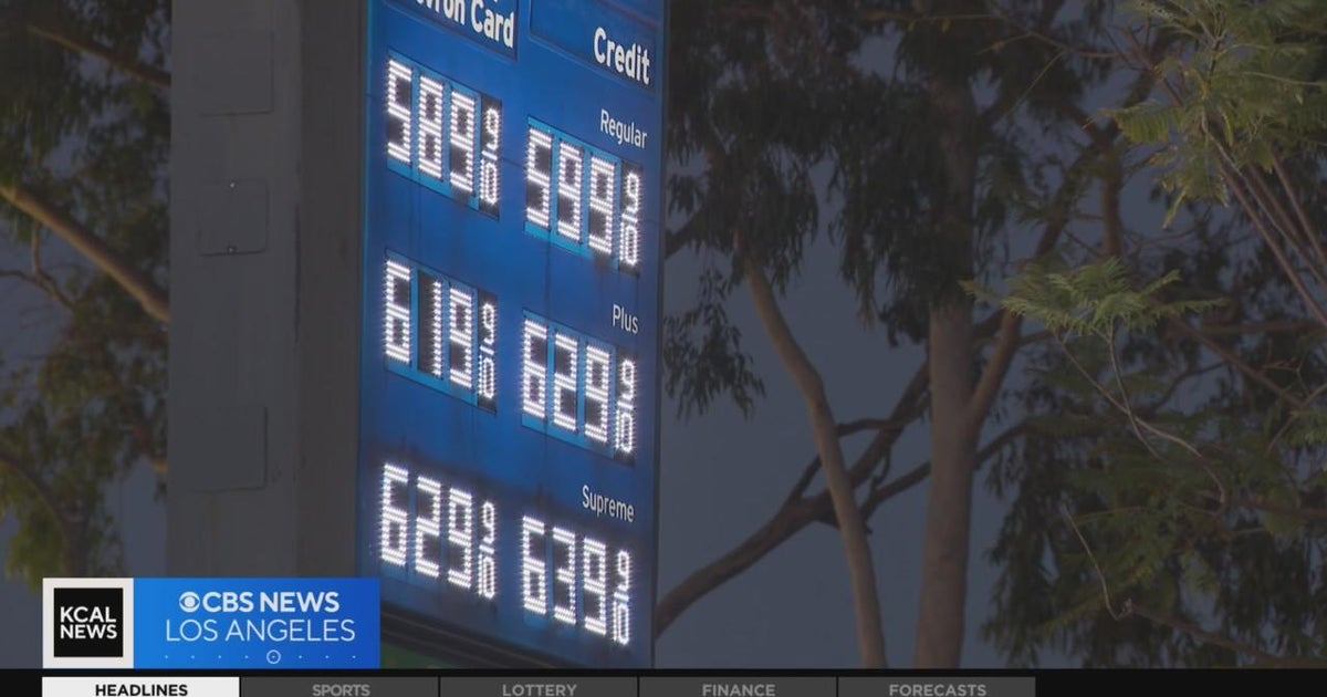 CA lawmakers pass gas price gouging bill - CBS Los Angeles