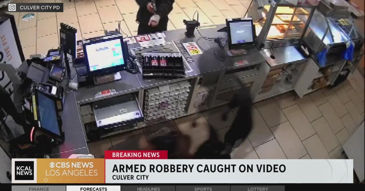 Culver City 7-Eleven robbery suspects sought - CBS Los Angeles