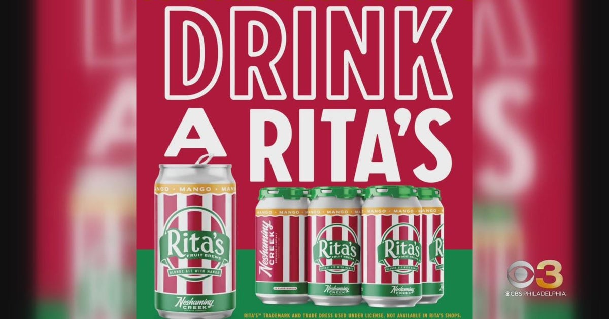 Rita's launches new water ice-themed beer - CBS Philadelphia