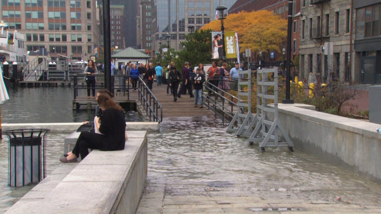 Looking at Boston's future as sea levels continue to rise - CBS Boston