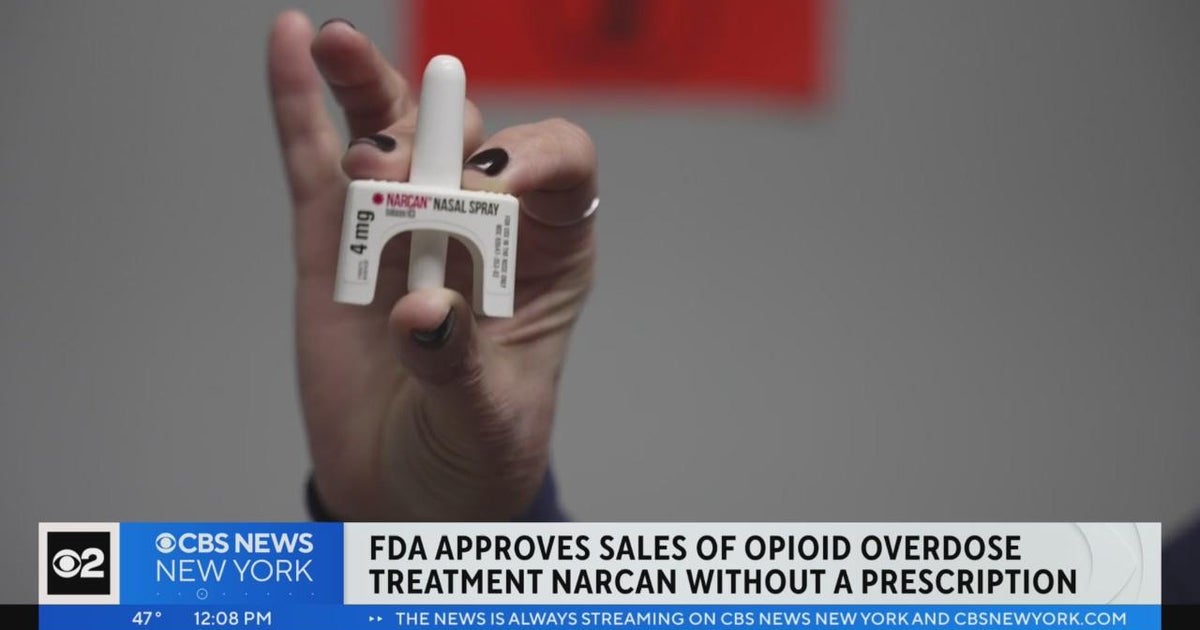 FDA makes Narcan available over-the-counter nationwide - CBS New York