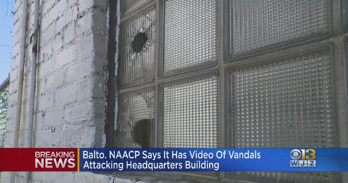 Baltimore NAACP says it has video of vandals attacking headquarters ...