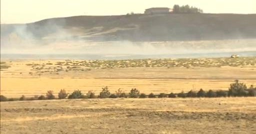 Entire town of Simla evacuates because of a wildifre - CBS Colorado