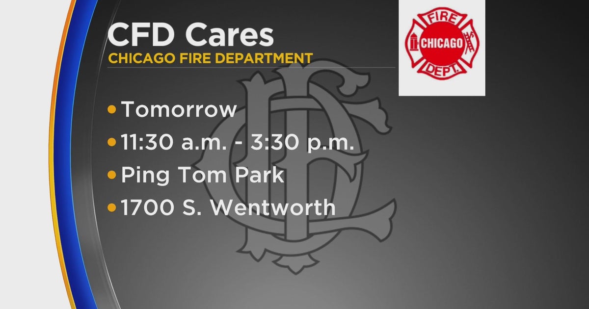CFD hosting series of health, safety resource pop-ups - CBS Chicago